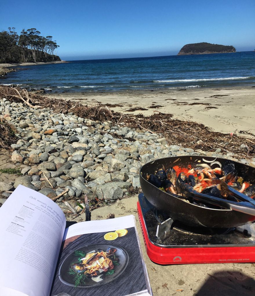 Camp Fire slow roast lamb | Eloise Emmett